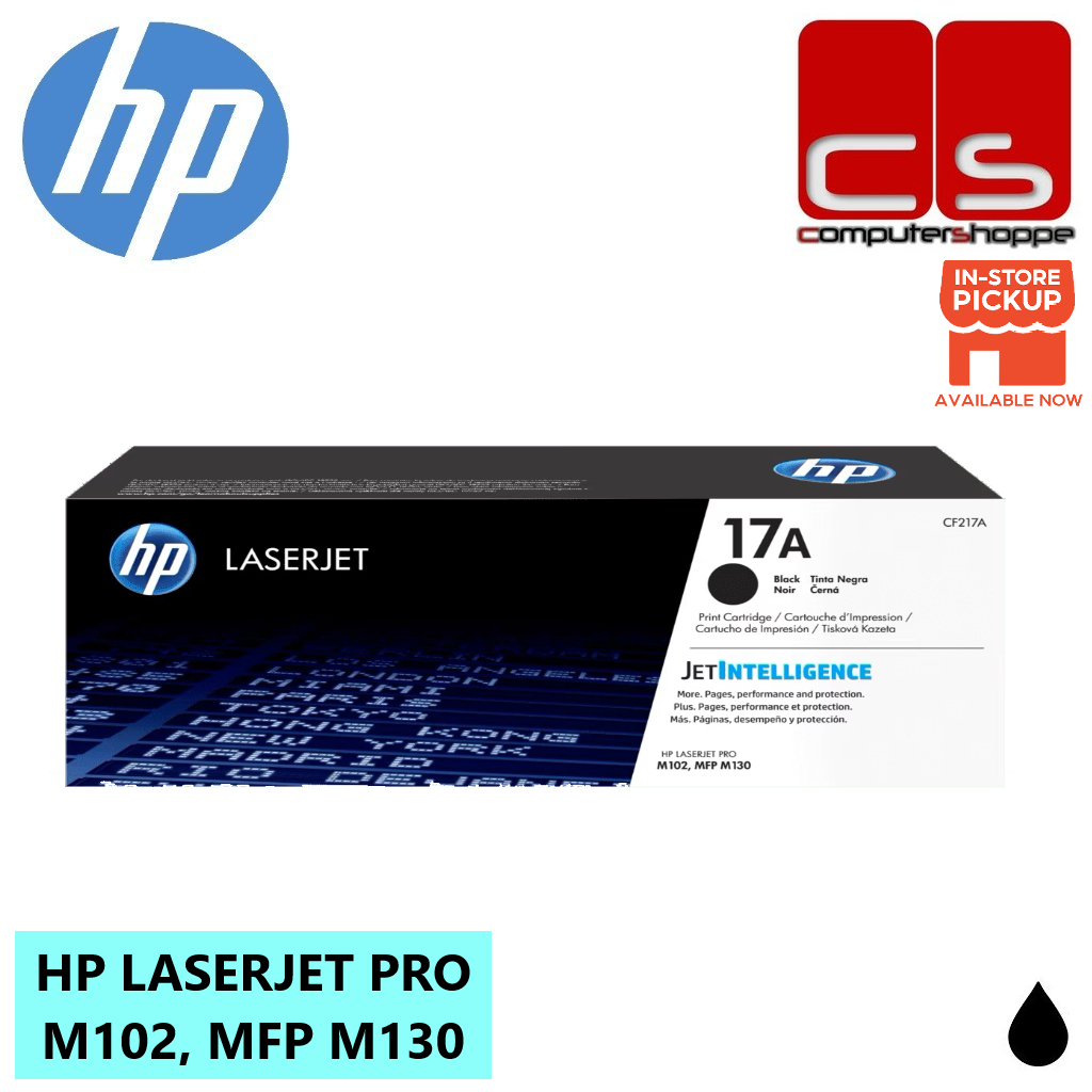 HP 17A Original LaserJet Toner Cartridge - Black (CF217A) | Shopee Malaysia