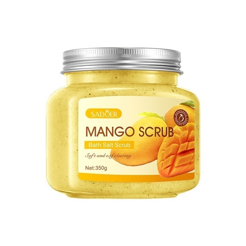 ORIGINAL SADOER Fruit Bath Salt Scrub Exfoliating Mango Cleansing Pore Body 350g READY STOCK ...