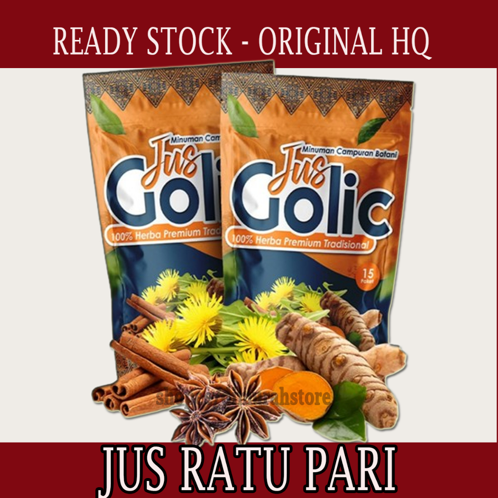 JUS GOLIC - Minuman Herba Tradisional Berkualiti Tinggi & Premium ...