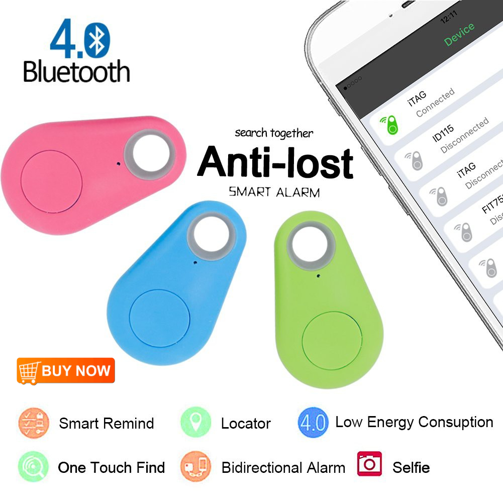 Smart Mini Anti Lost Alarm Bluetooth Shutter Tracker Device Anti-theft ...