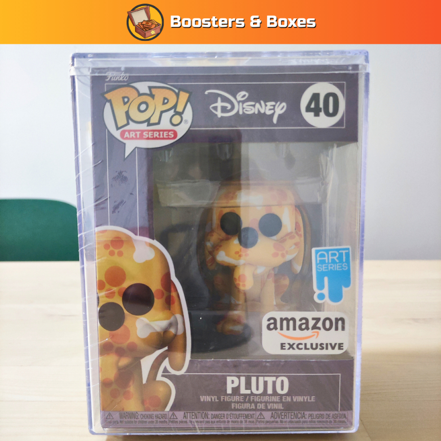 (Sealed with protector) Funko Pop! Artist Series: Disney Treasures from The Vault - Pluto #40 ...