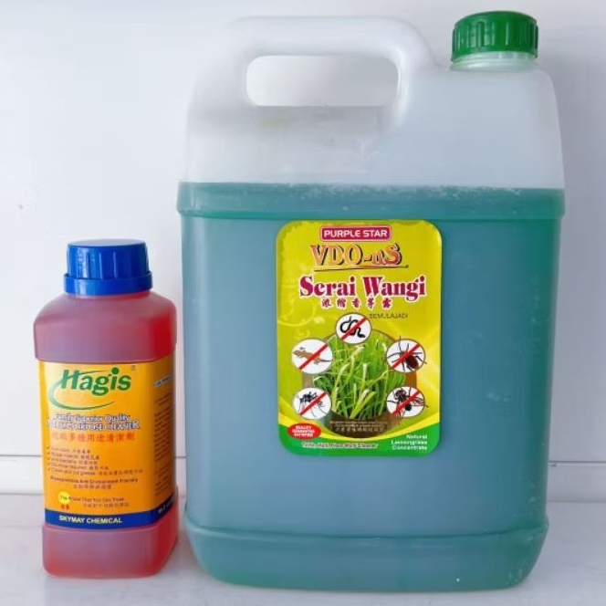 Serai Wangi Pest Repellent Multi Purposes Cleaner (5L) + All Purposes ...