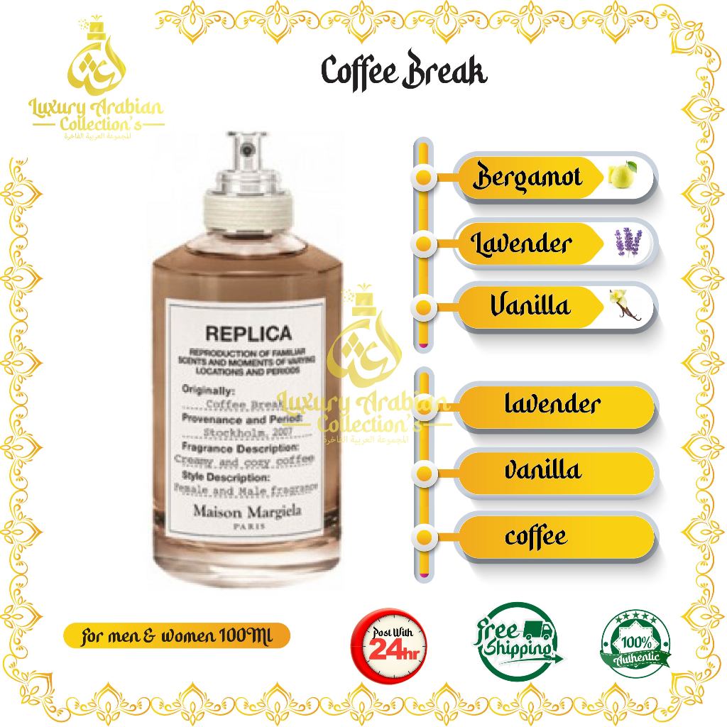 💯% Authentic Kofie Break EDT Perfume For Men & Women 100ml Same Day ...