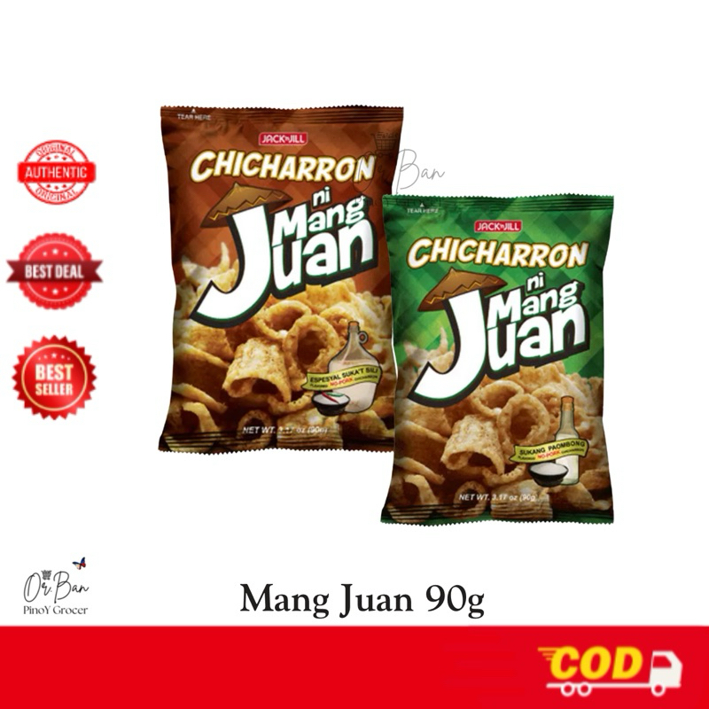 Chicharon ni Mang Juan Chips 90g | Shopee Malaysia