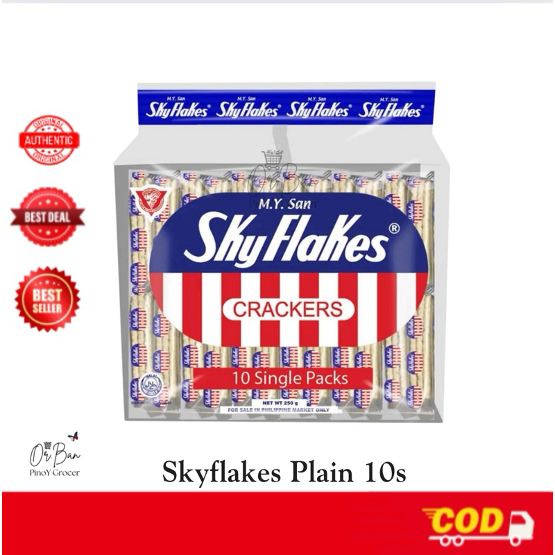 Skyflakes Plain Cracker Biscuits 10s | Shopee Malaysia
