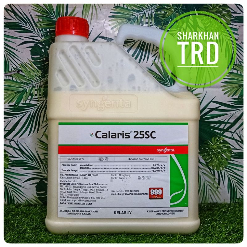 🔥Hot🔥 4 Liter CALARIS 25SC Sygenta Racun Rumpai Dalam Tanaman Jagung ...