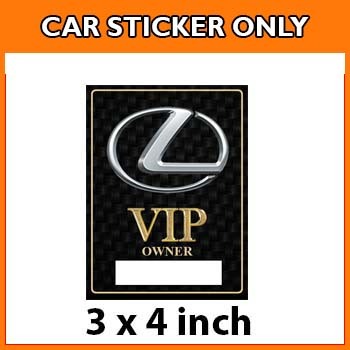 Lexus VIP - Car Sticker | Shopee Malaysia