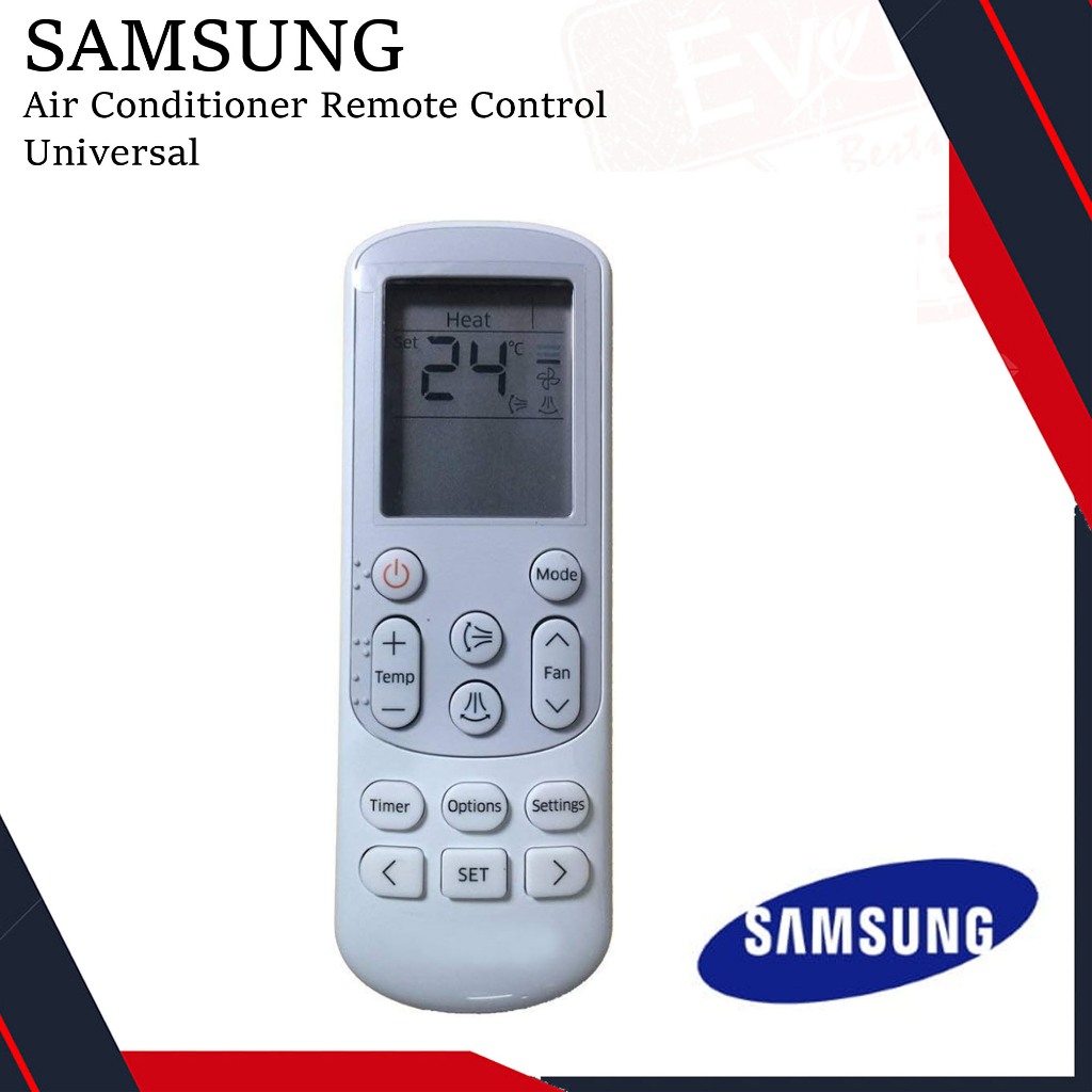 Samsung Air Conditioner Universal Remote Control | Shopee Malaysia
