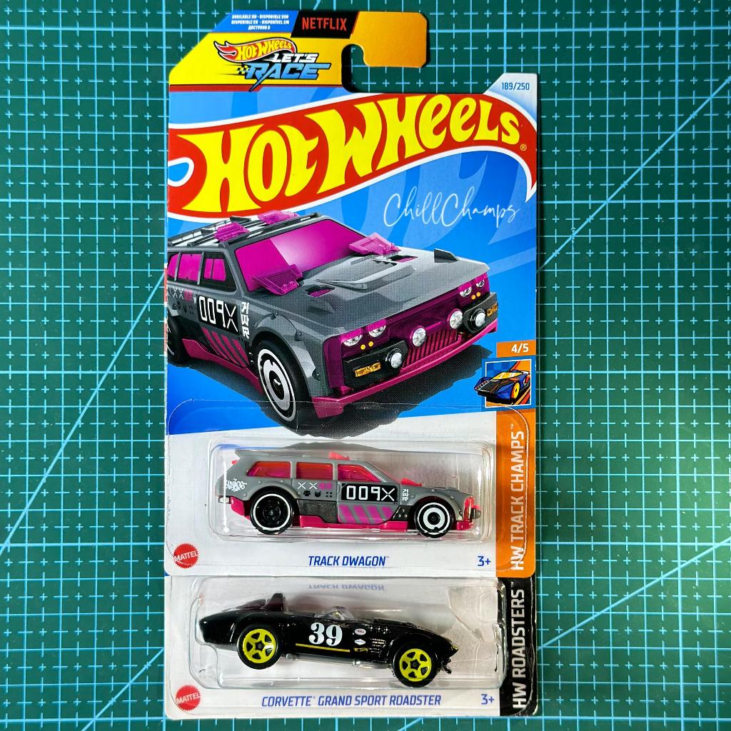 Hot Wheels 1:64 Diecast Combo - Track Dwagon & Corvette Grand Sport ...