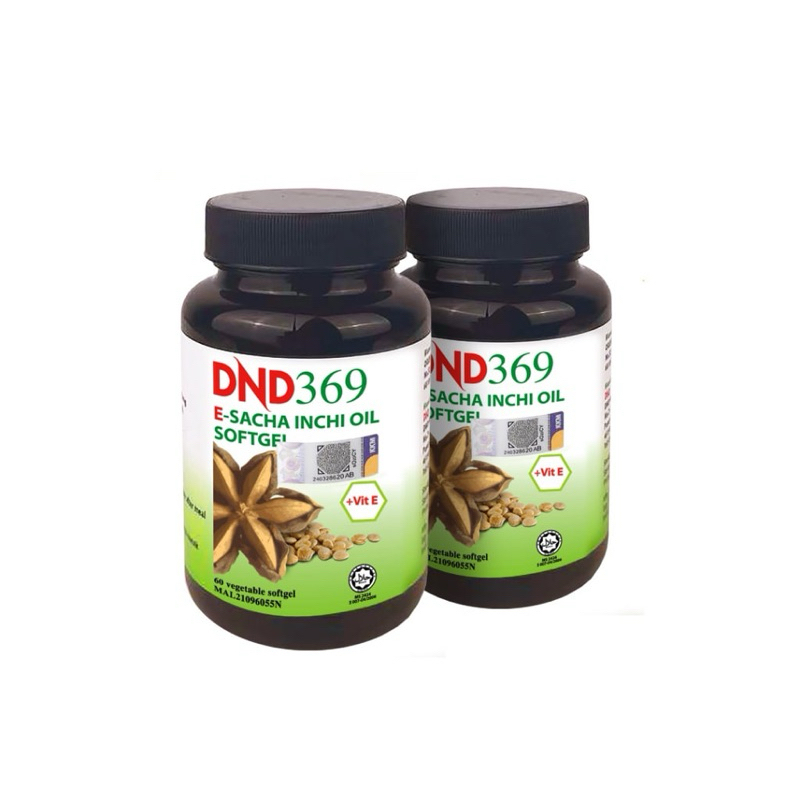 DND 369 E-Sacha Inchi Oil Softgel 100% ORIGINAL | Shopee Malaysia
