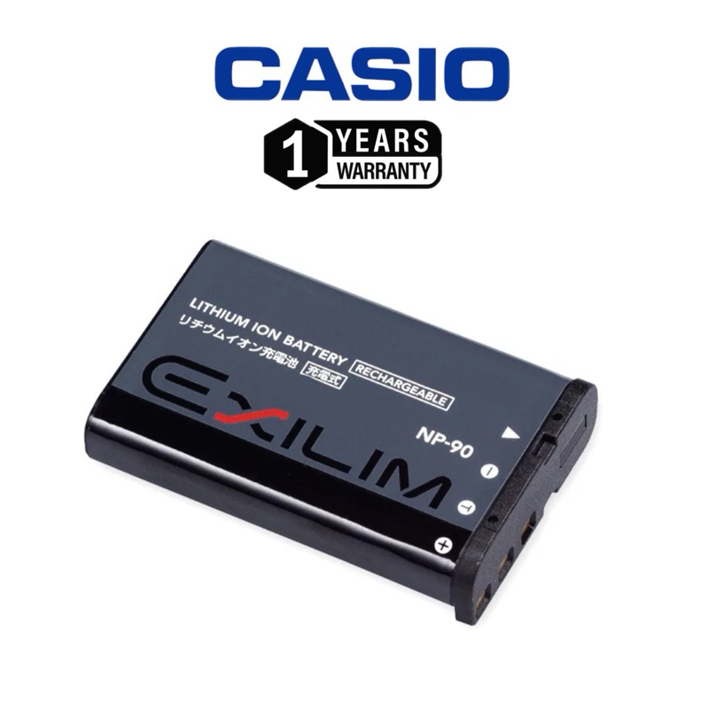 CASIO NP90 NP-90 BATTERY ORIGINAL (1 YEARS WARRANTY) | Shopee Malaysia