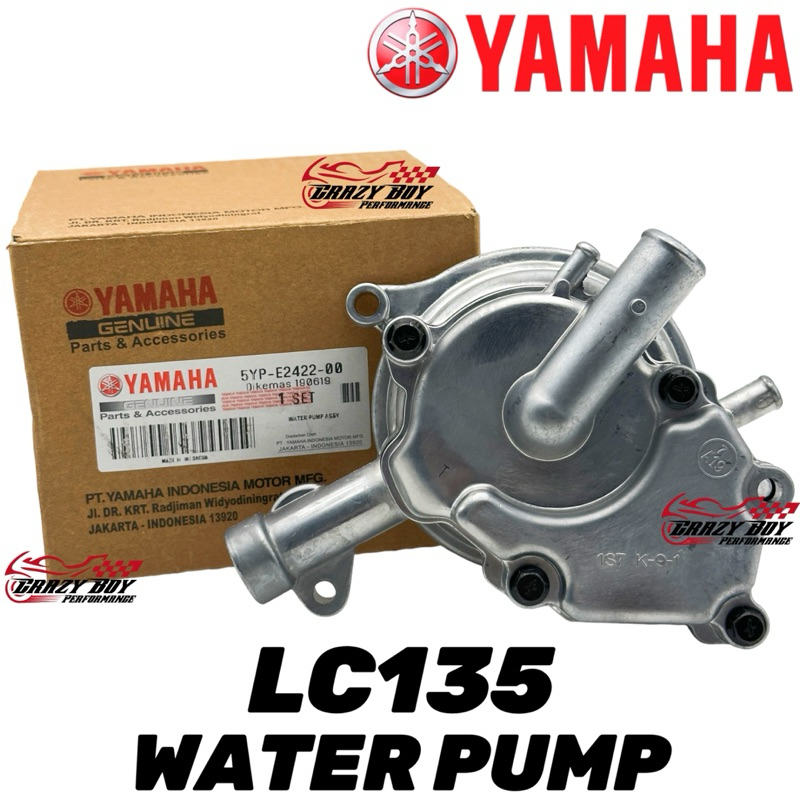 YAMAHA WATER PUMP LC135 LC 135 4S 5S LC135 V8 FI WATER PUMP PAM COOLANT ASSY 50C-E2420 [100% ...