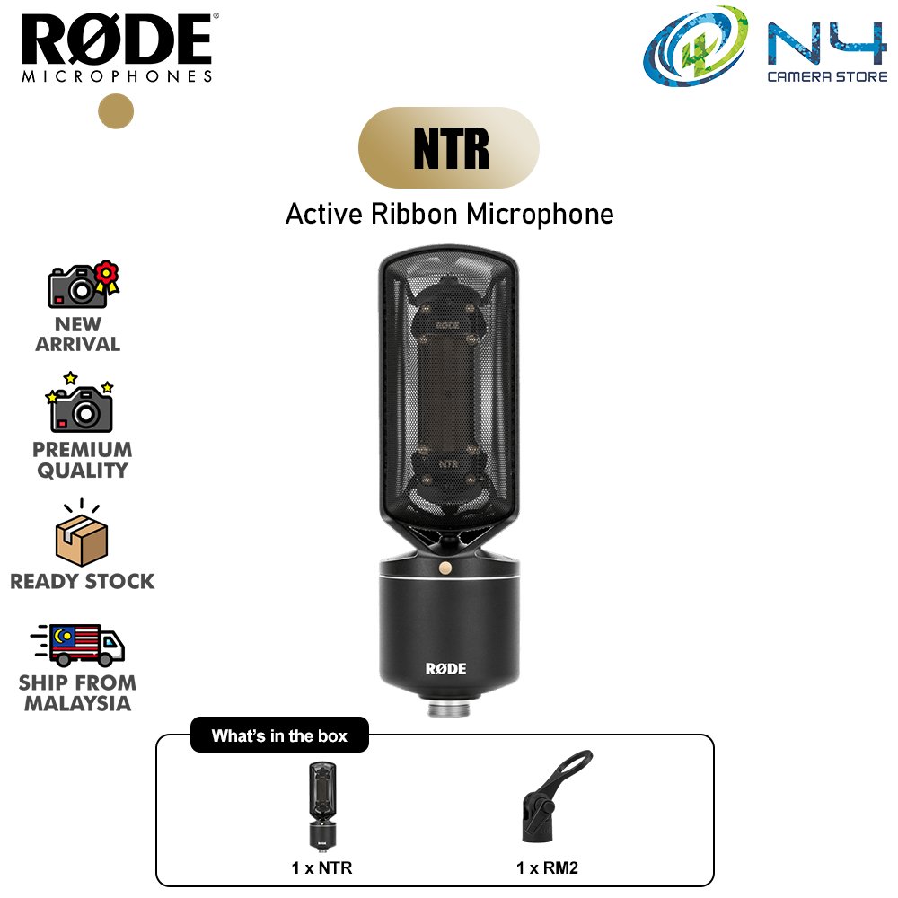 RODE NTR Premium Active Ribbon Microphone | Shopee Malaysia