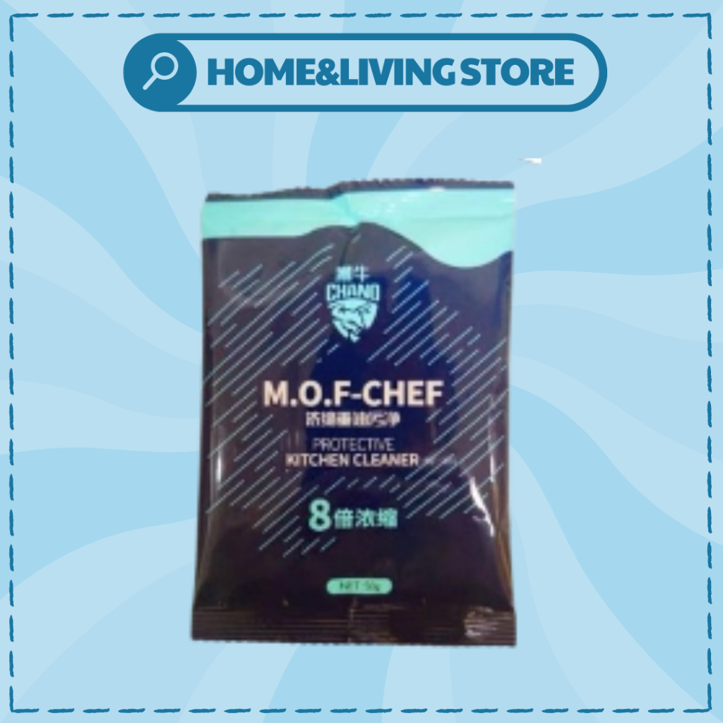 SILVER NANO MOF CHEF POWDER Serbuk pembersih dapur serbaguna Membersih ...