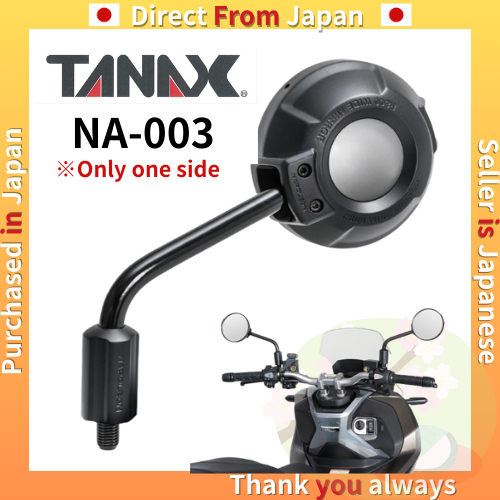 Tanax Bike Mirror Napoleon Protect Mirror Aluminum Mirror 10mm Positive Screw Left and Right ...