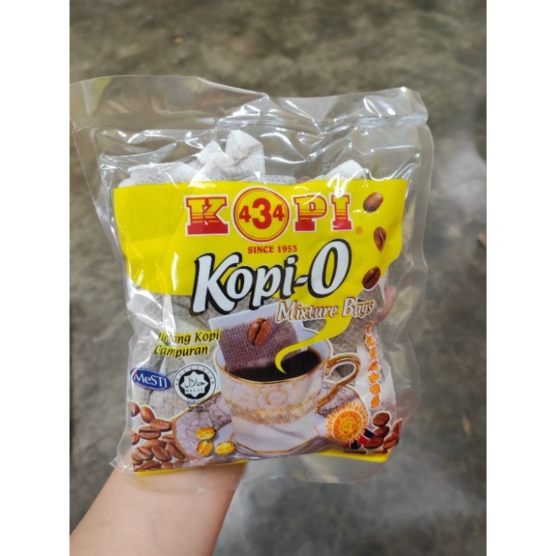 [HALAL]KOPI-O 434 Muar uncang Kopi Campuran 麻坡434咖啡乌 20 UNCANG 9g*20 ...