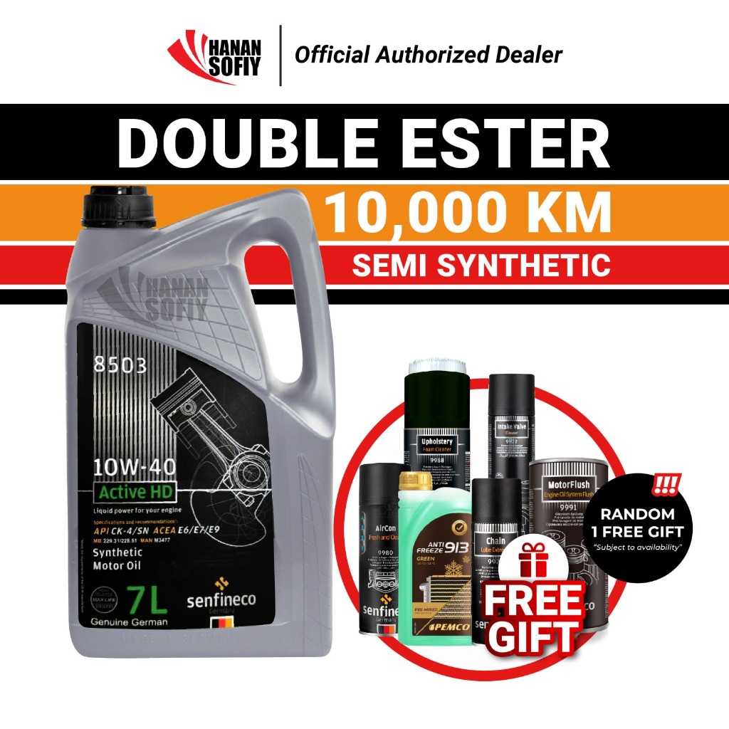 𝐇𝐚𝐧𝐚𝐧 𝐒𝐨𝐟𝐢𝐲 Diesel Semi Senfineco 10W40 7L Active HD 4X4 4WD Cars ...