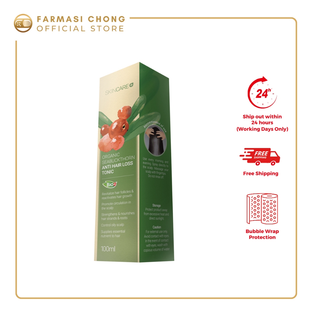 Bioplus Anti-Hair Loss Tonic with Seabuckthorn 100ml | Shopee Malaysia