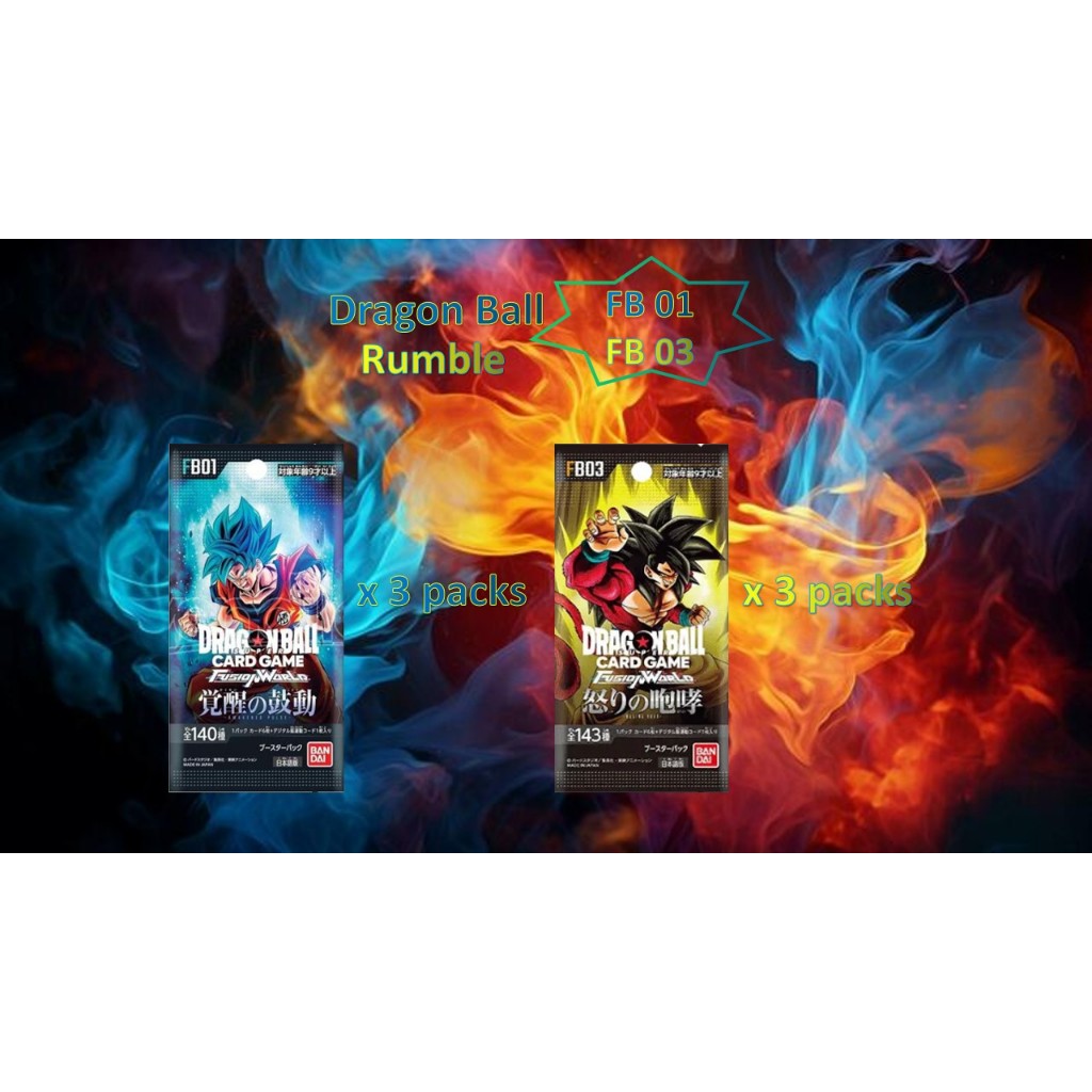 (Live Rip) Dragon Ball Fusion World Booster Pack (Jap vers) | Shopee ...
