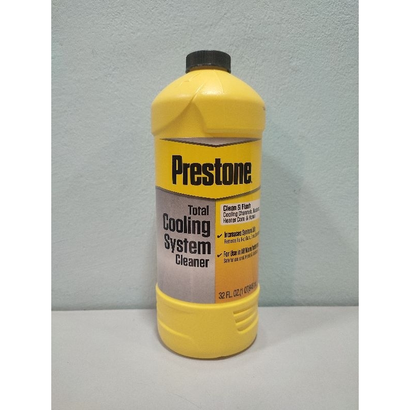 Prestone Total Cooling System Cleaner 32FL oz (946ml) Made in USA ...