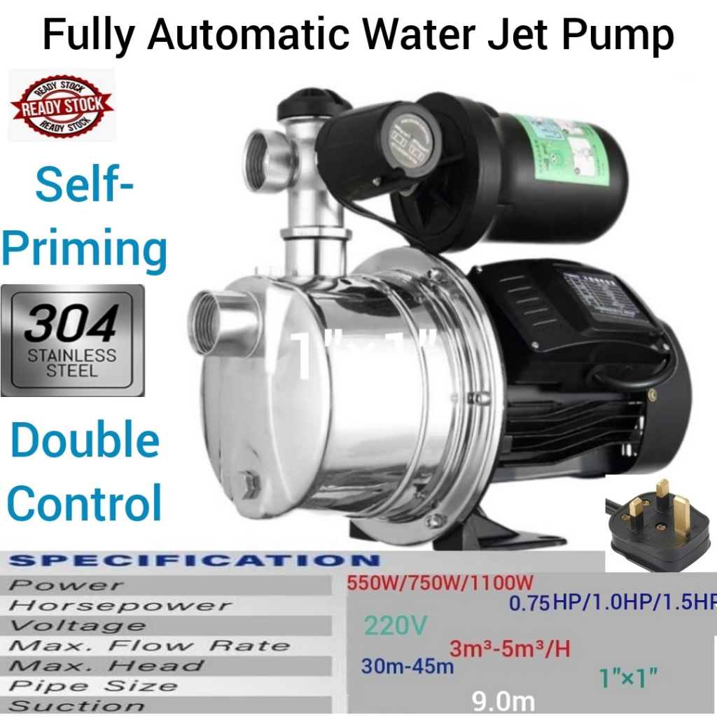 Fully Automatic Intelligent Self Priming Water Jet Pump | 0.75hp--3.0hp ...