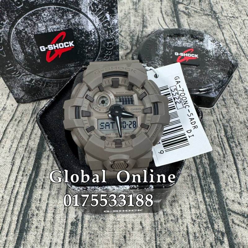 100% ORIGINAL CASIO G-SHOCK GA-700NC-5ADR / GA-700NC-5A / GA-700NC-5 ...