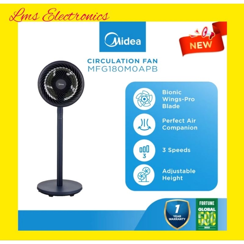 MIDEA CIRCULATION FAN 7" | Shopee Malaysia