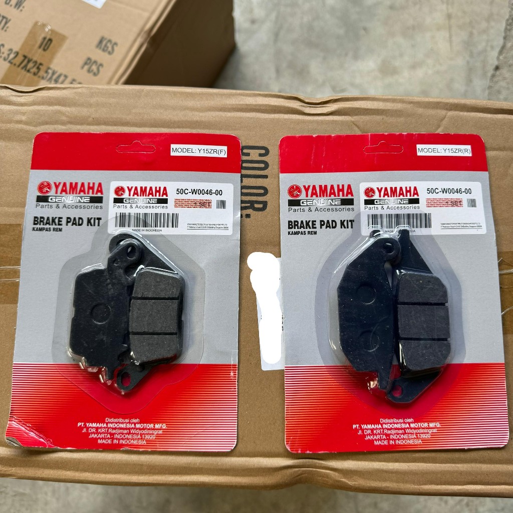 Y15zr Y15 Y16zr Y16 Yamaha Disc Brake Pad Y15 Brake Pad Front Rear ...