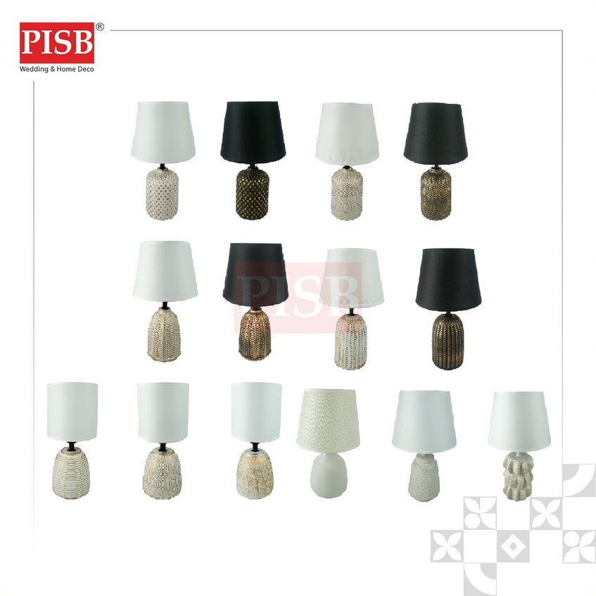 1035-42 Black White Table Lamp Study Lamp Bedside Lamp Lampu Sisi Katil ...