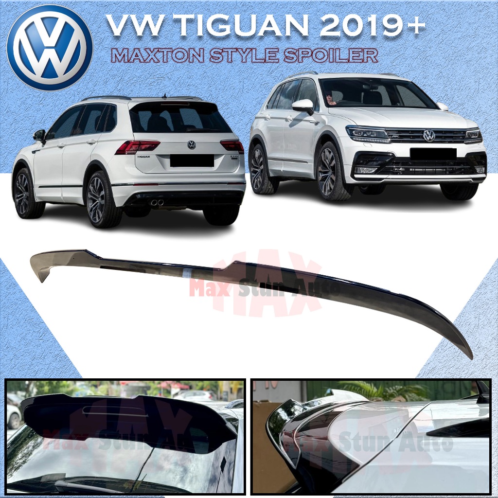 VOLKSWAGEN TIGUAN MK2 MAXTON SPOILER DUCKTAIL VW TIGUAN 2019+ R LINE ...