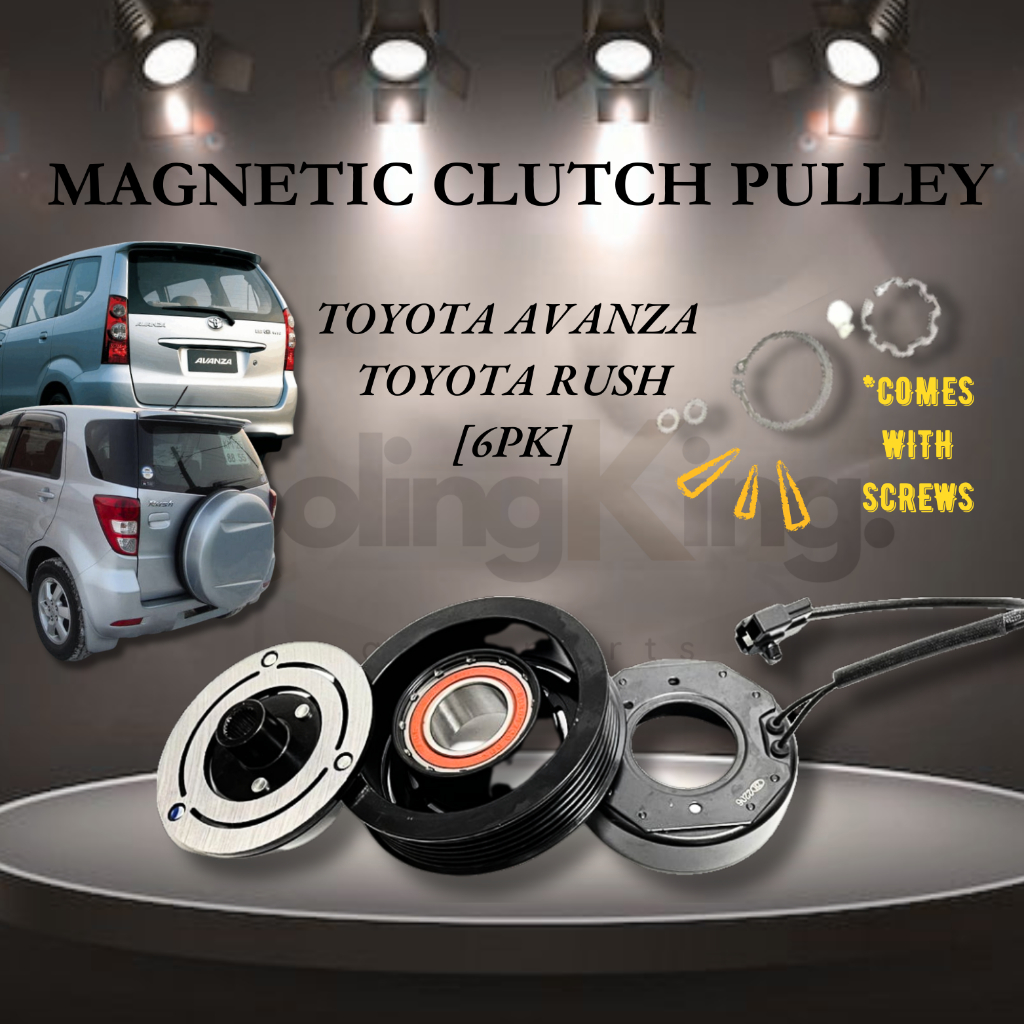 (6PK) Toyota Avanza [2003-2011] / Toyota Rush [2006-2016] Car AirCond ...