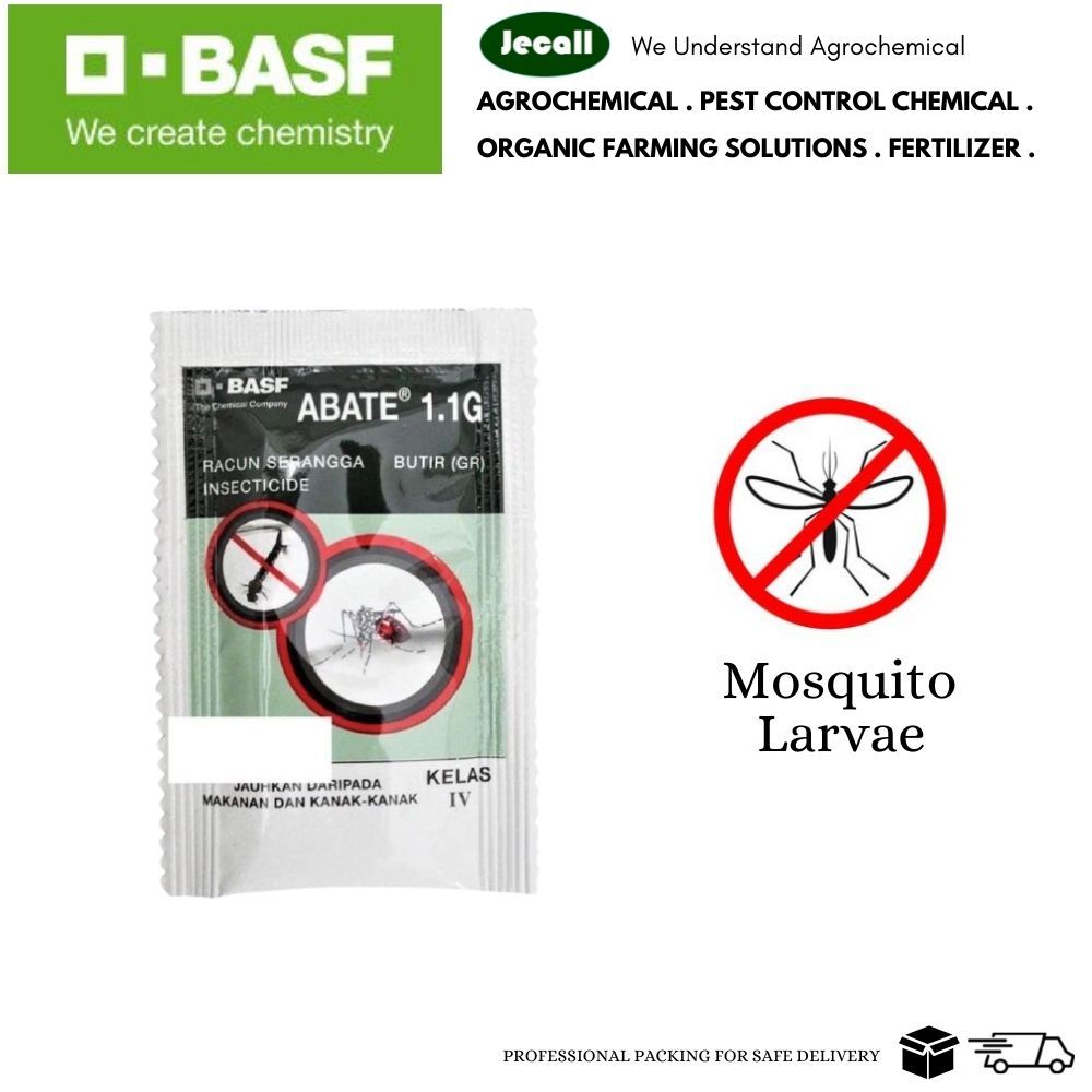 BASF Abate® 1.1G Mosquito Larviciding 10G Sachet / Jentik-Jentik Nyamuk ...