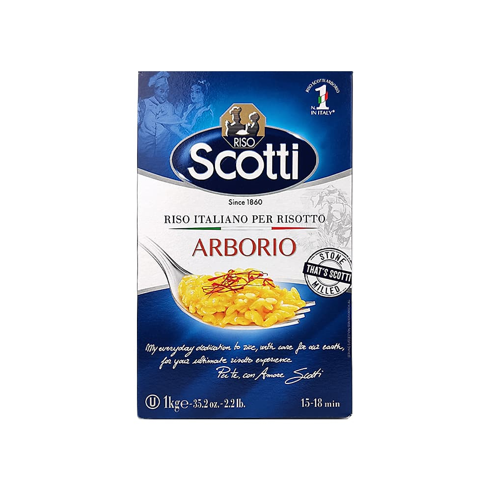 Scotti Arborio Rice (Risotto) 1kg | Shopee Malaysia