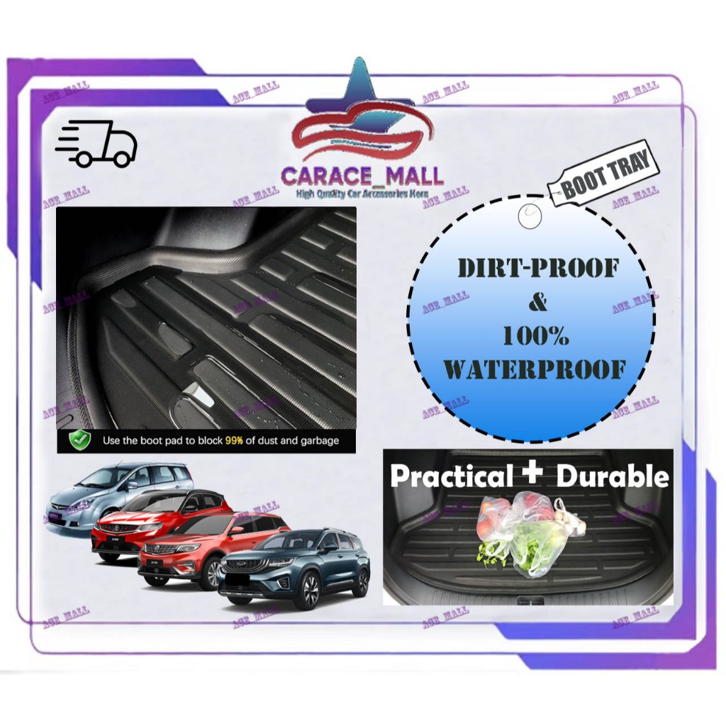 PROTON EXORA Boottray X50 X70 X90 Boot Tray OEM Car Org Cargo Rear Tray ...