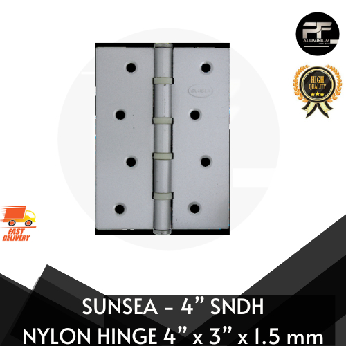 SUNSEA - 4” SNDH NYLON HINGE 4” x 3” x 1.5 mm | Shopee Malaysia