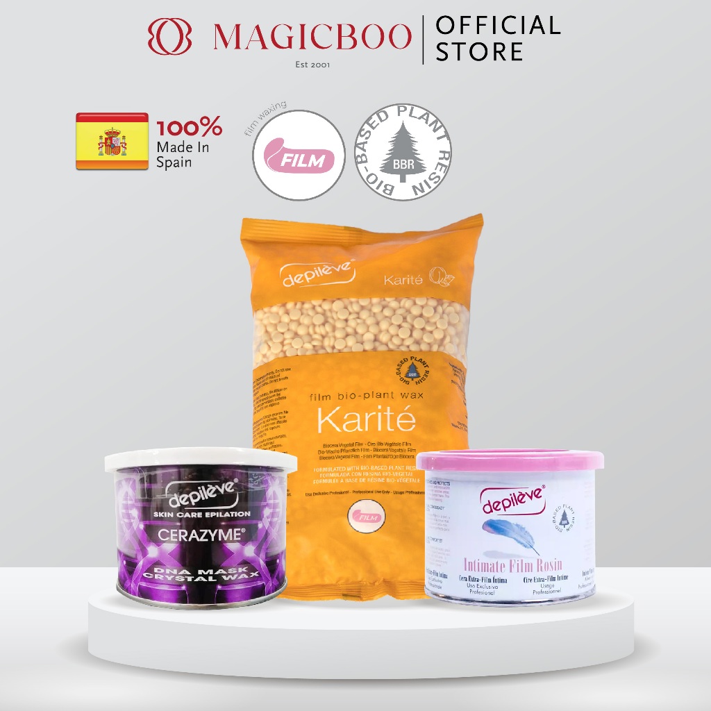 Magicboo Depileve Hair Remover Film Bio-Plant Wax - 400g / 500g 植物脱毛 ...