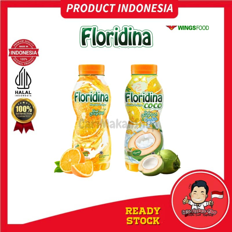 Floridina Orange Coco 350ml Product Indonesia 🇮🇩 Minuman Buah Juice Jus ...