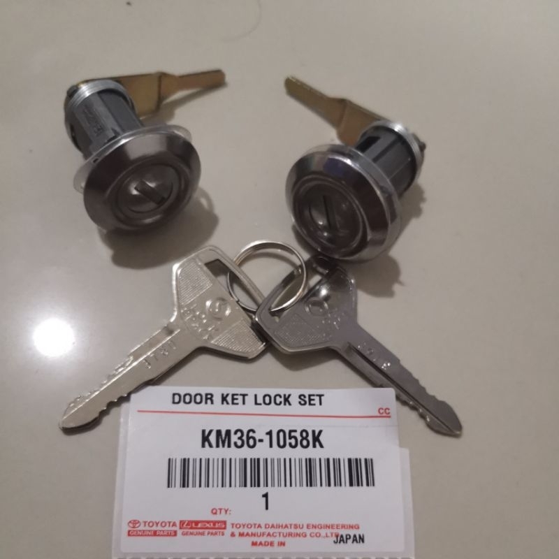 ORIGINAL TOYOTA LITEACE KM36 DOOR KEY LOCK SET PINTU KUNCI LOCK SET ...