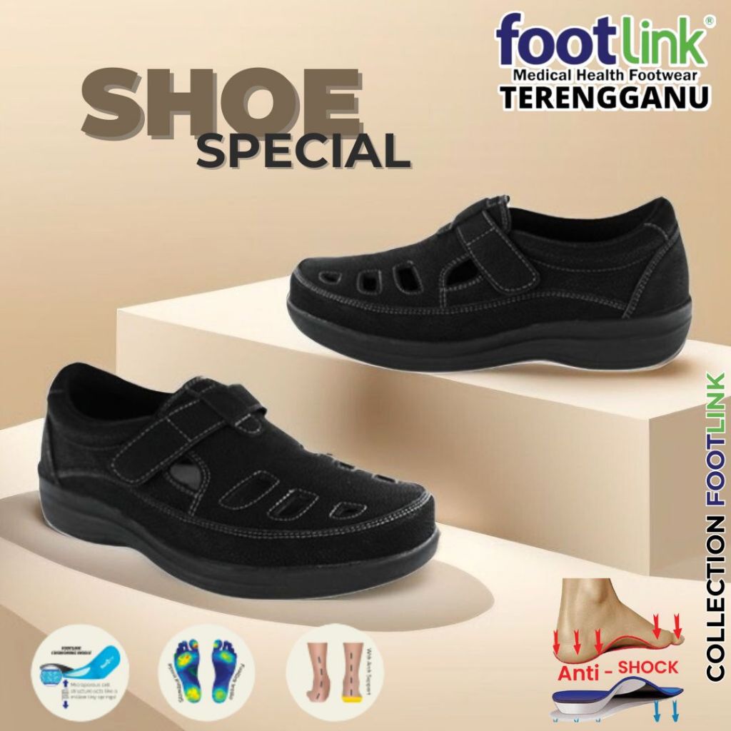 Footlink DI 6087 Health Men Shoe | Shopee Malaysia