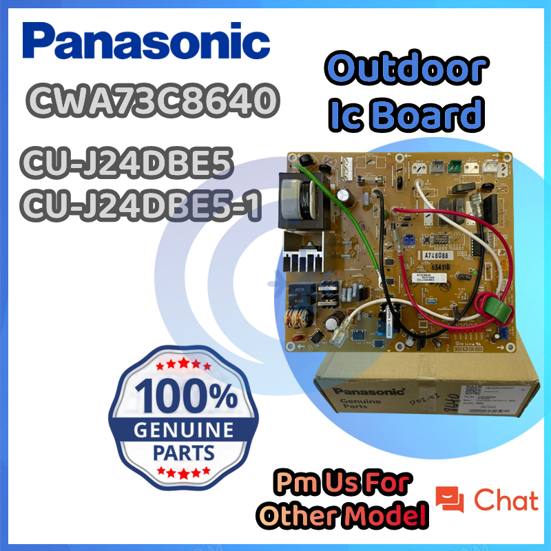 IC BOARD PANASONIC CS-F24DTE5 CU-J24DBE5 CWA73C8633 CWA73C8640 PCB ...
