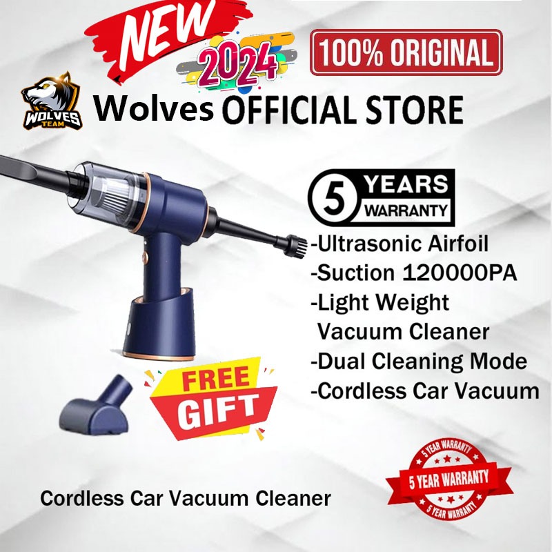 2024 Upgraded Cordless Vacuum Cleaner 4 In 1 Car Vacuum Handheld Car ...