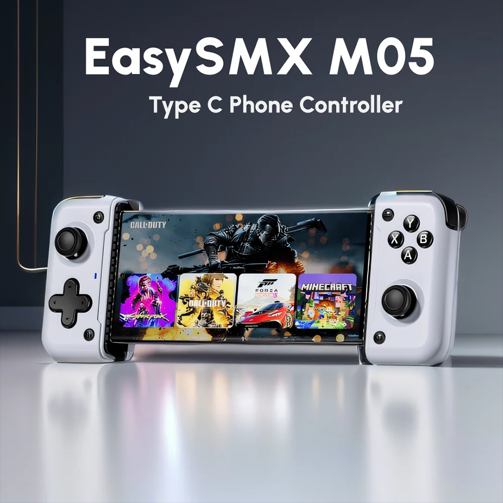 EasySMX M05 Mobile Phone Gamepad Bluetooth Type C Controller for iPhone ...