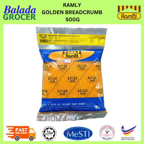 BREAD CRUMB COATING / SALUTAN SERBUK ROTI JENAMA RAMLY (HALAL & BUATAN ...