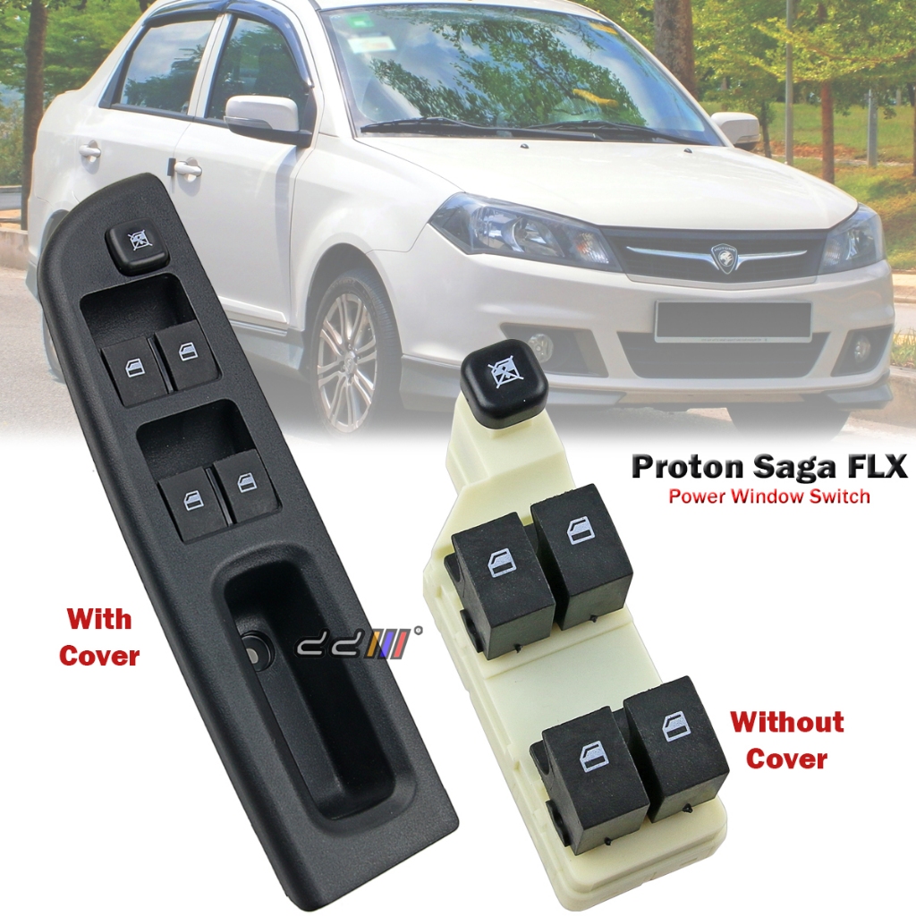 [READY STOCK] Proton Saga FLX 2011-2016 Main Switch Power Window Switch ...