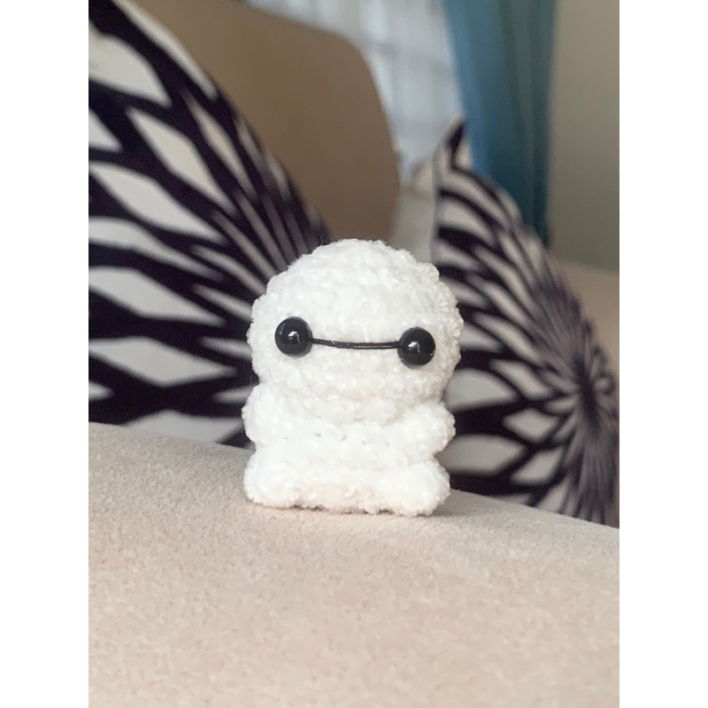 Baymax Keychain (Cute Handmade Crochet Baymax) | Shopee Malaysia