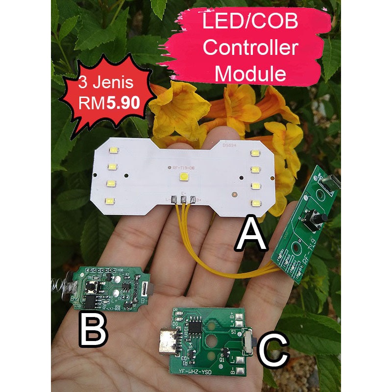 3 Jenis 3 Types COB Light LED Current Controller Module | Shopee Malaysia