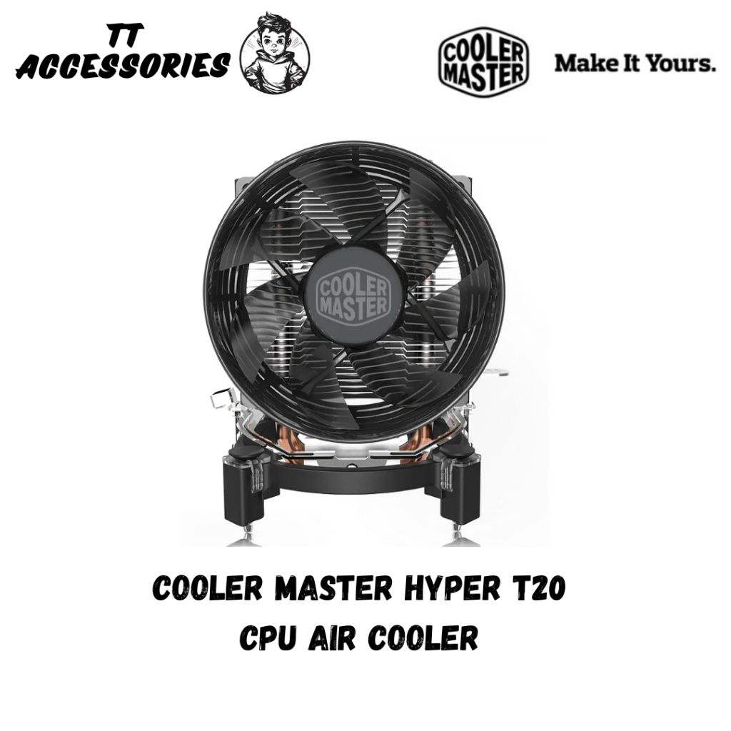 Cooler Master Hyper T20 Cpu Cooler RR-T20-20FK-R1 | Shopee Malaysia