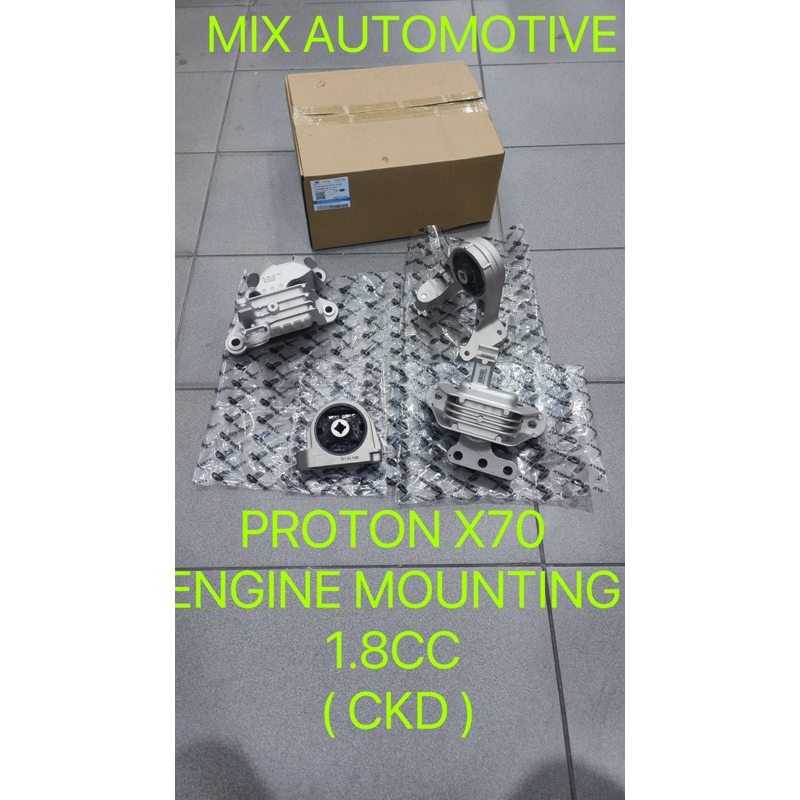 100% GEELY PROTON X70 1.8CC CKD ENGINE MOUNTING SET 1SET (100% Geely ...