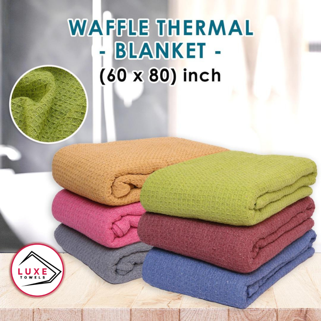 Waffle Design Thermal Blanket | Hospital & Personal Use | Viral Selimut ...
