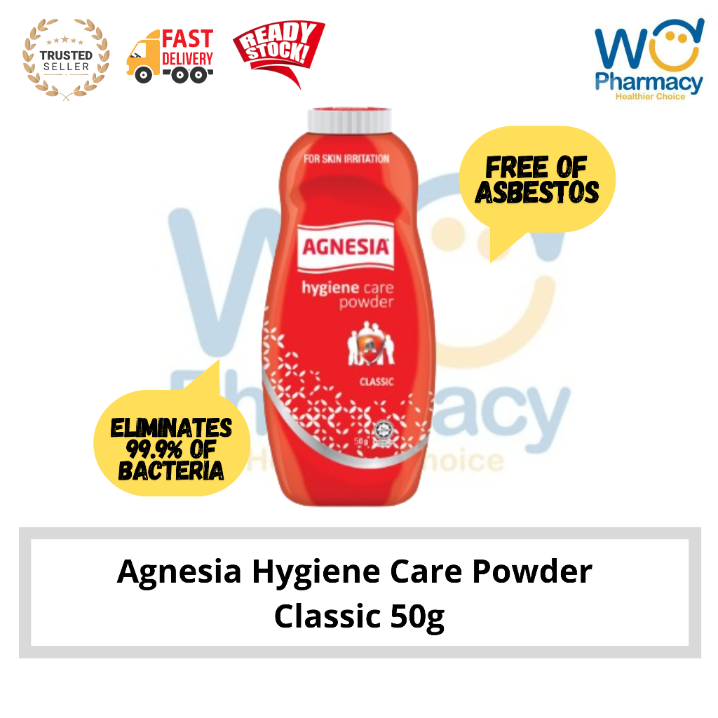 Agnesia Hygiene Care Powder Classic 50g | Shopee Malaysia